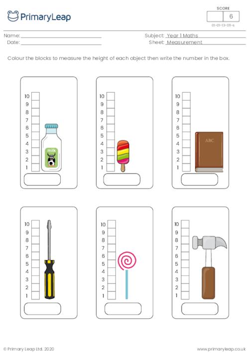 Year 1: Numeracy Printable Resources & Free Worksheets for Kids ...