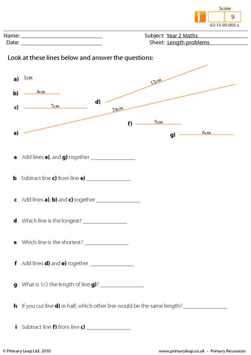 Year 2: Numeracy Printable Resources & Free Worksheets for Kids ...