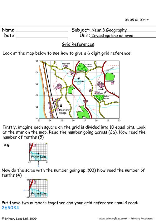 Geography: Map Symbols Part 1 | Worksheet | PrimaryLeap.co.uk