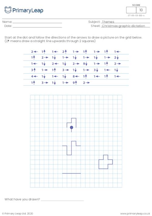 Numeracy: Symmetrical patterns | Worksheet | PrimaryLeap.co.uk
