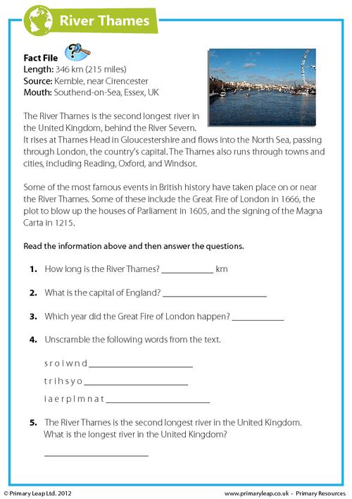 Year 3: Geography Printable Resources & Free Worksheets for Kids ...