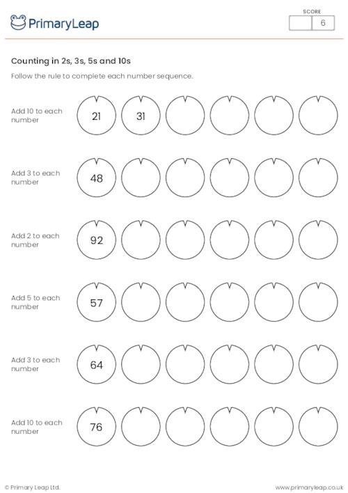 Year 2: Numeracy Printable Resources & Free Worksheets for Kids ...