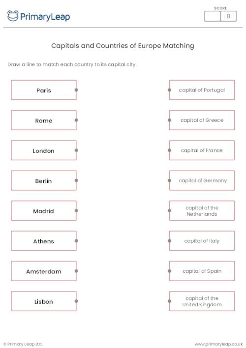 Geography: The Seven Continents Vocabulary Cards | Worksheet ...