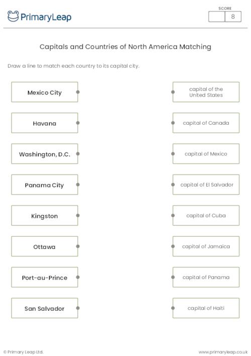 Geography: The Seven Continents Vocabulary Cards | Worksheet ...