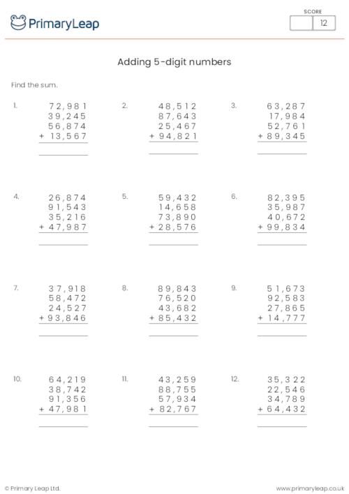 Year 6: Numeracy Printable Resources & Free Worksheets for Kids ...