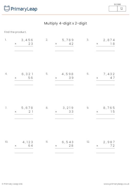 Year 6: Numeracy Printable Resources & Free Worksheets for Kids ...