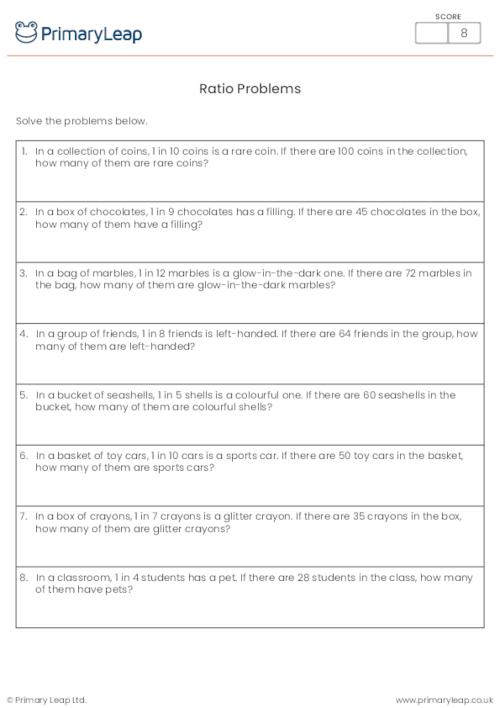 Numeracy: Drawing Shapes Using Scale Factors | Worksheet | PrimaryLeap ...
